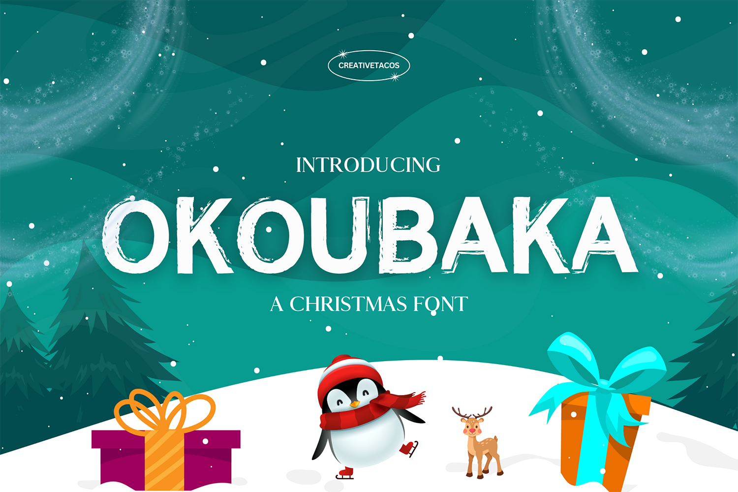 Okoubaka Christmas Font