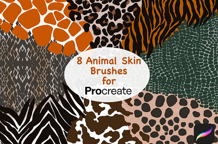 Animal Print Brush Pack Procreate | Brushes ~ Creative Market