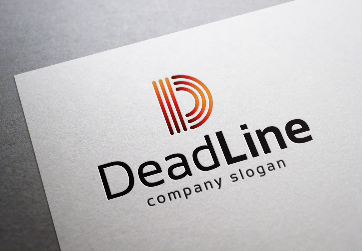 Dead Line Logo, a Branding & Logo Template by EmilGuseinov | Creative ...