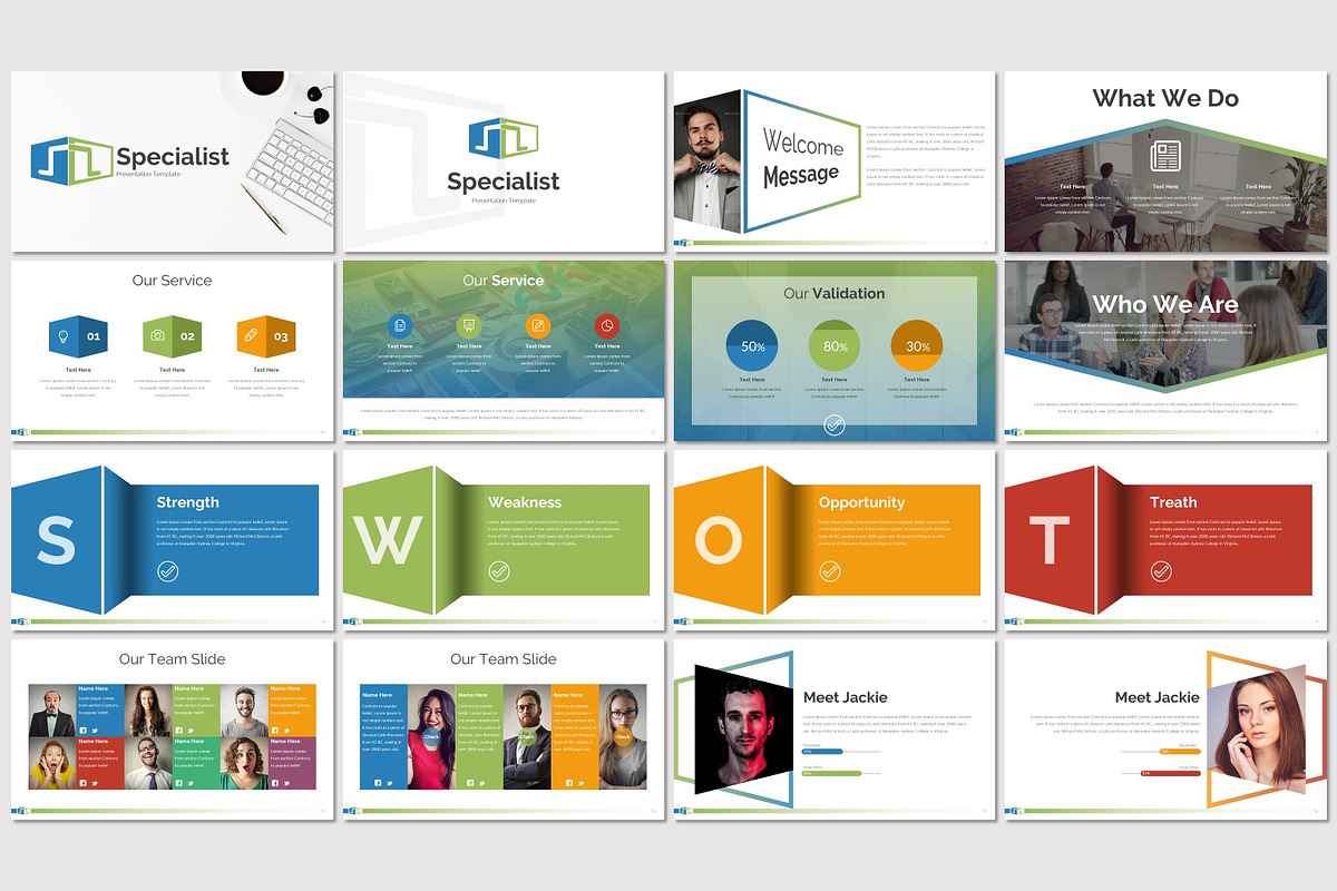 Specialist - Google Slides Template, a Presentation Template by inspirasign