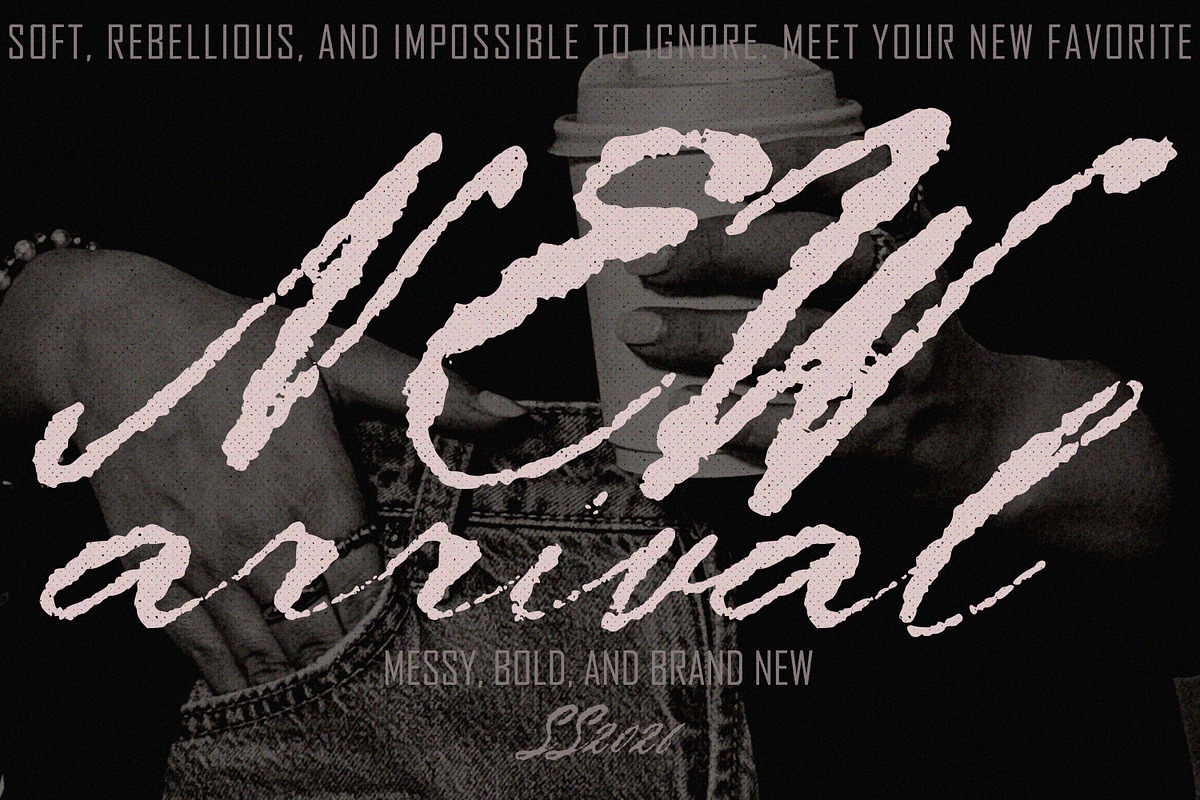 Chapter One Messy Vintage Script Font