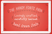 The Handy Fonts Pack, a Handwritten Font by Handy Fonts