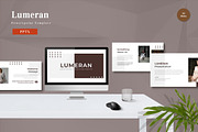 Lumeran - Powerpoint Template, a Presentation Template by StreaksideStd