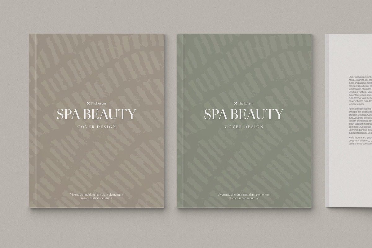 Beauty Spa Brochure Cover Template, a Brochure Template by BrandPacks