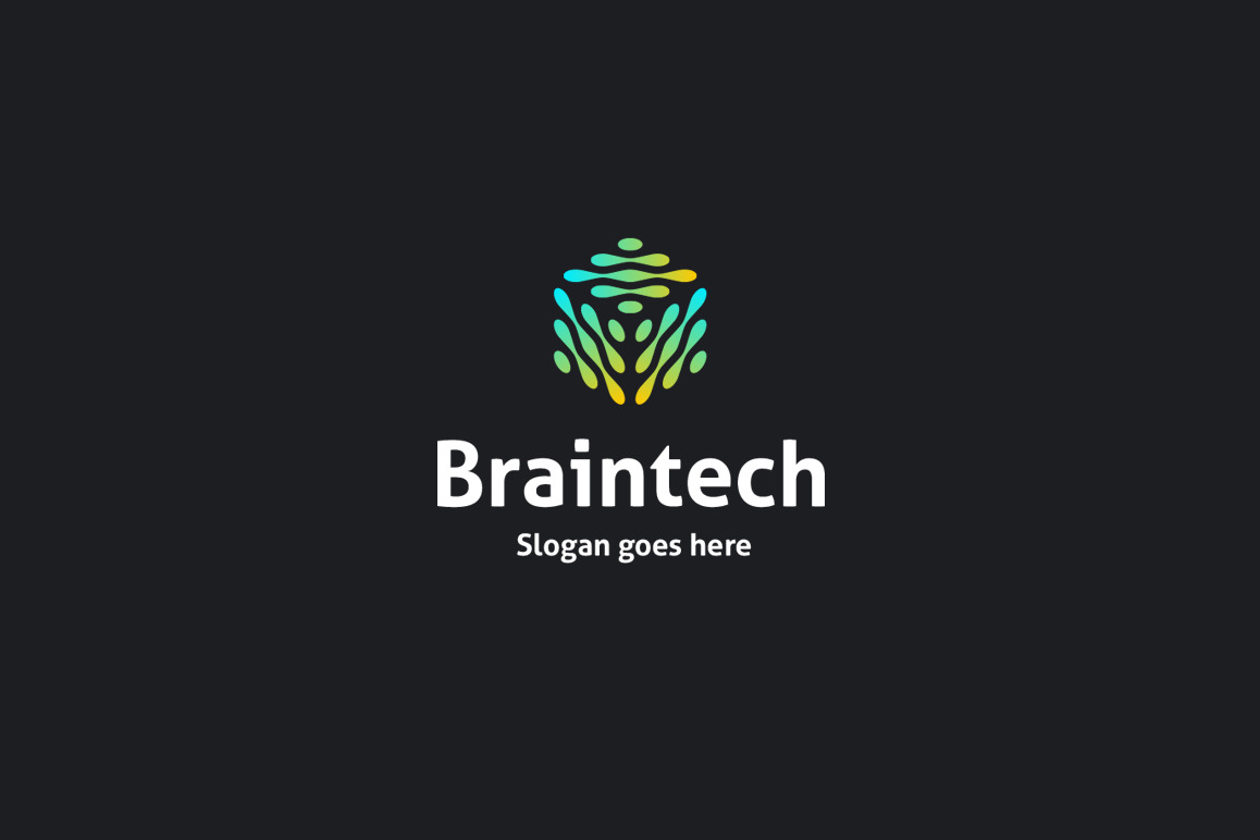 Braintech Logo Template, a Branding & Logo Template by Rudy-design