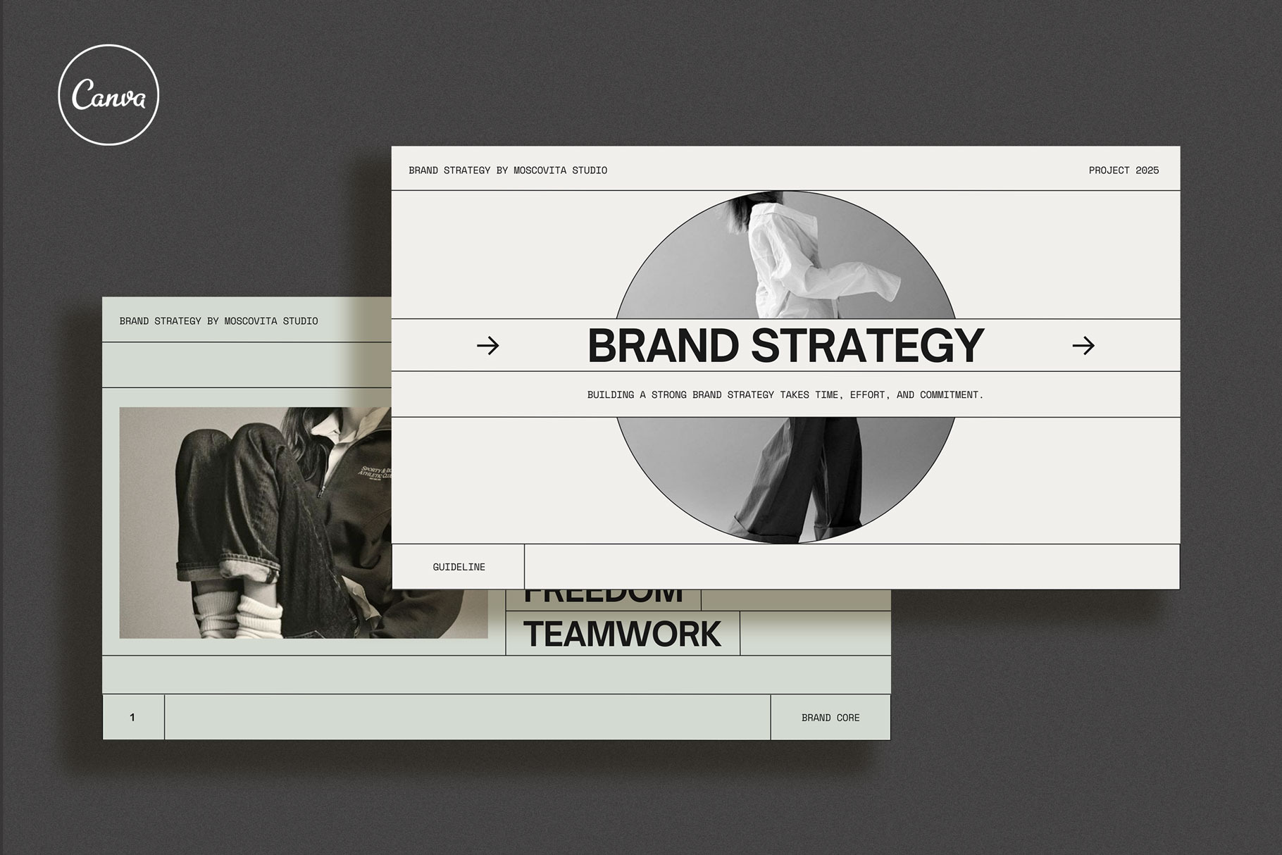 Brand Strategy Presentation Template, a Presentation Template by ...
