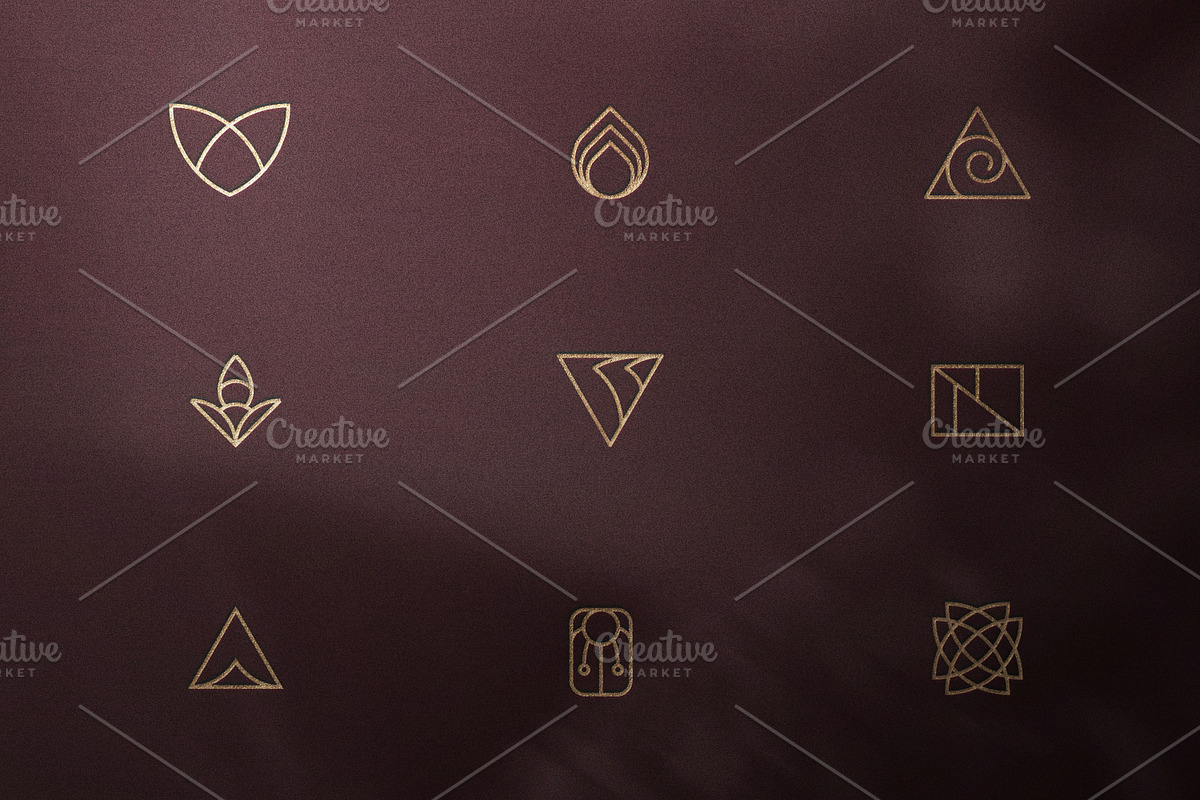 Minimalist Line Logo Vector VOL.1, a Branding & Logo Template by ganuDESIGN