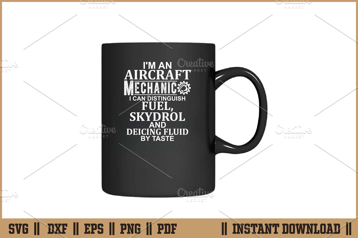 I'm An Aircraft Mechanic SVG Aviation Mechanic Design