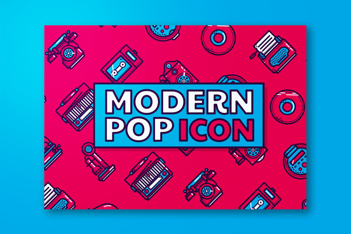 Modern Pop Icon, an Icon by Vectory