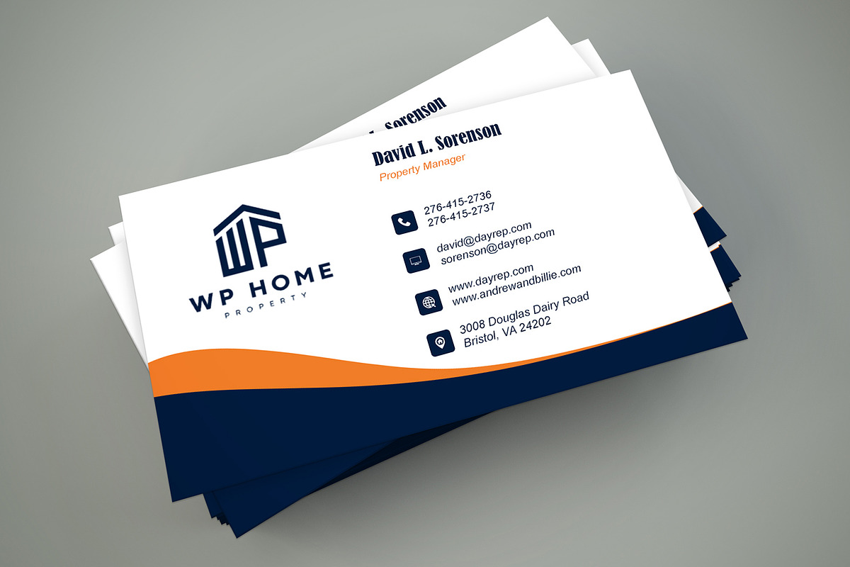 Print Ready Business Card PSD