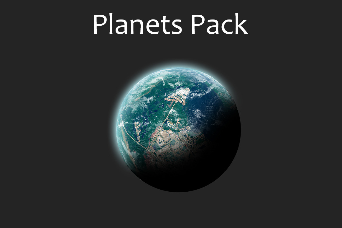 Planets Pack, an Object Graphic by The_DrX | Creative Market