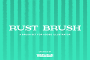 Rust Brush, a Texture Graphic by Hogwash Studio