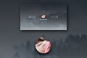 Clean Youtube Channel Art Banners, a Social Media Template by RussGFX
