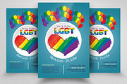 LGBT Pride Flyer, a Flyer Template by Business Flyers