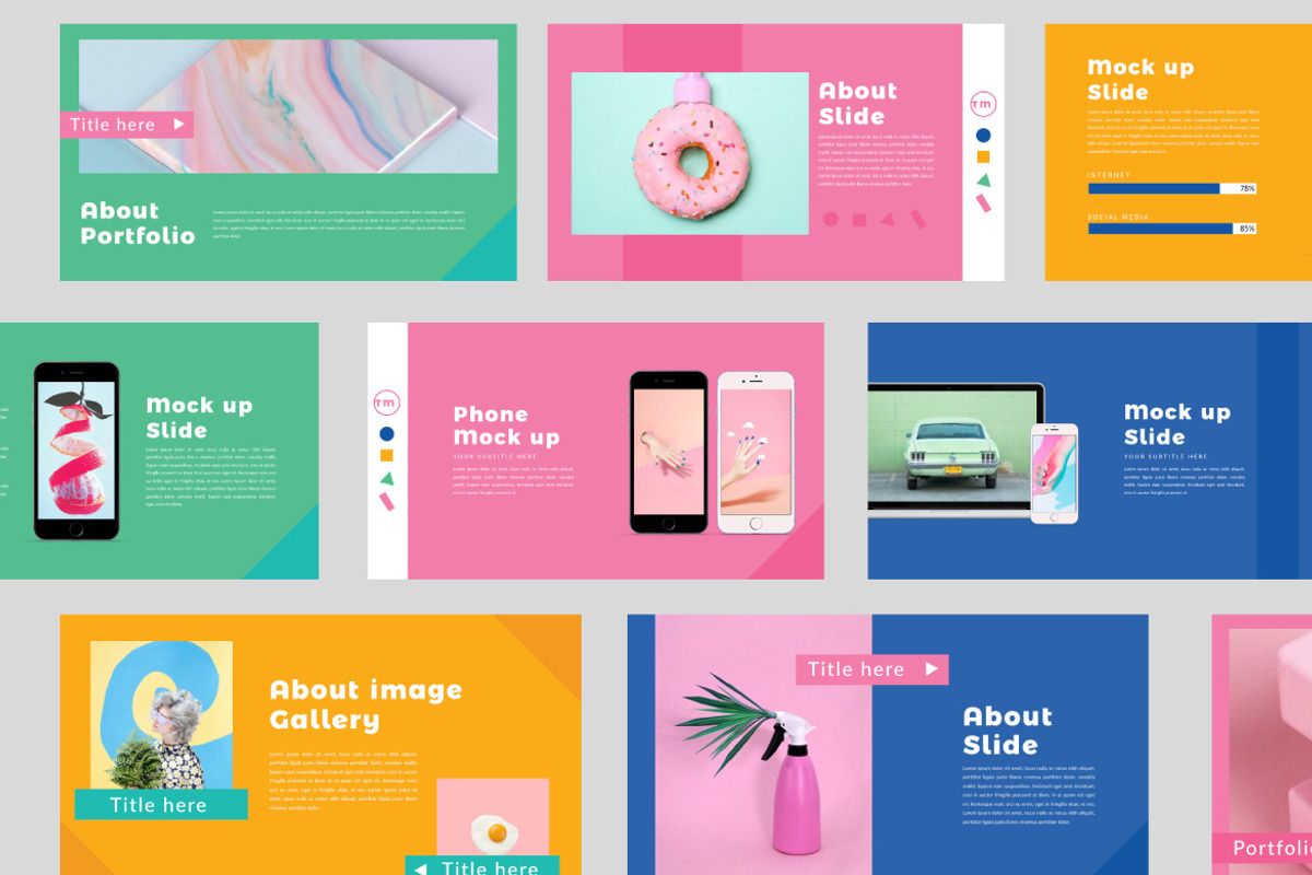 Color Fun Powerpoint, a Presentation Template by Dirtytemp Studio