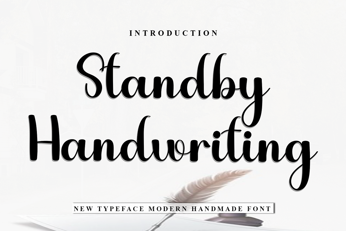 Standby Handwriting, a Handwritten Font by FreshTypeINK