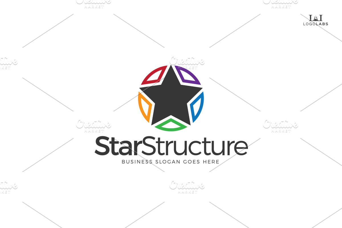 Star Structure Logo, a Branding & Logo Template by LogoLabs