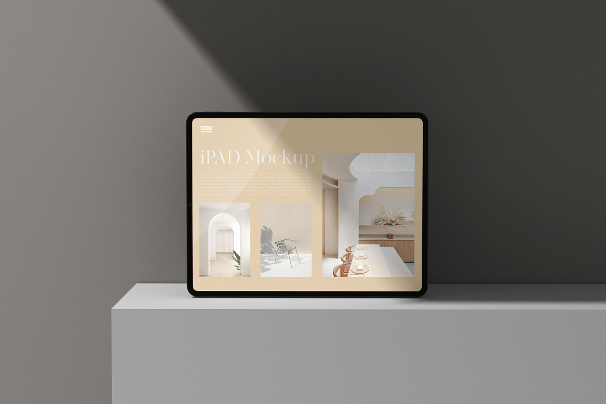 iPad & A4 Mockup Bundle Set