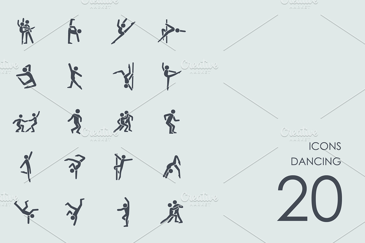 Dancing icons, an Icon by Palau