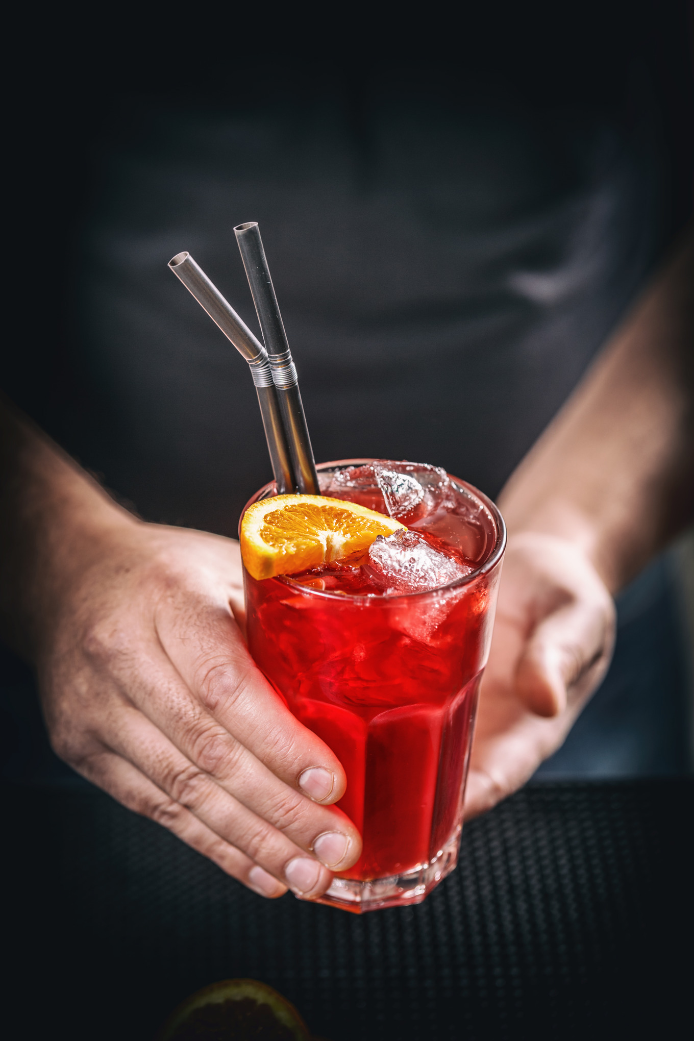 Barman serve juice, a Food & Drink Photo by Grafvision photography