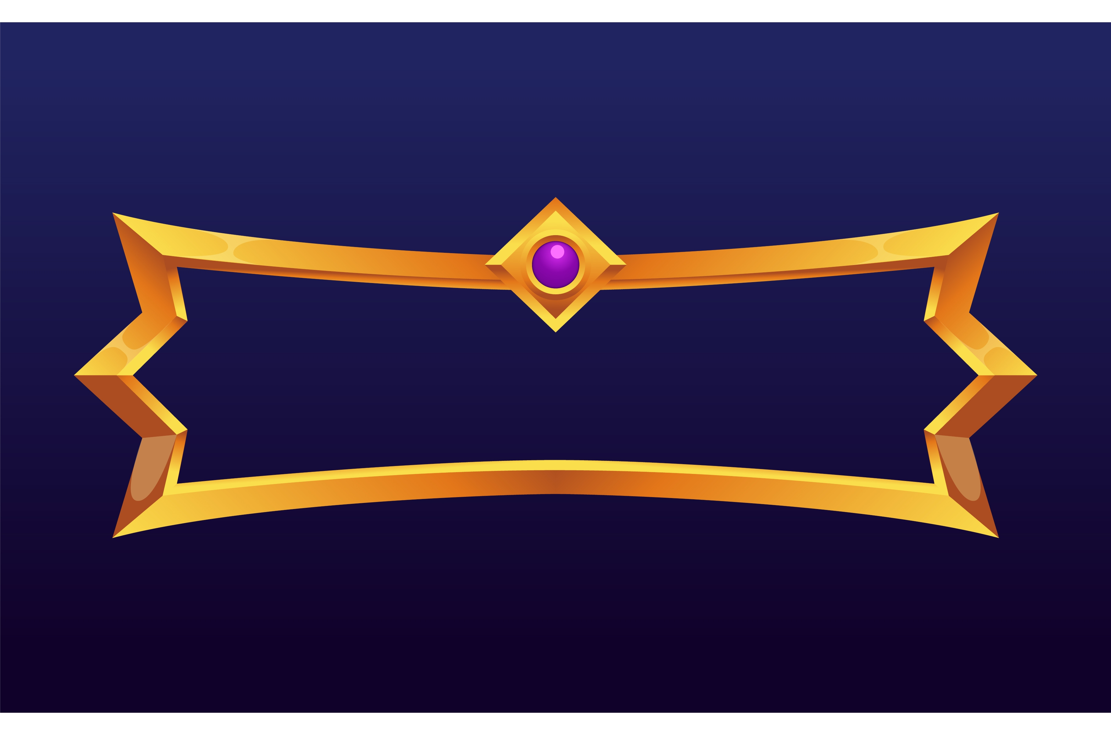 Frame medieval game ui. Empty, an Object Illustration by Things for ...