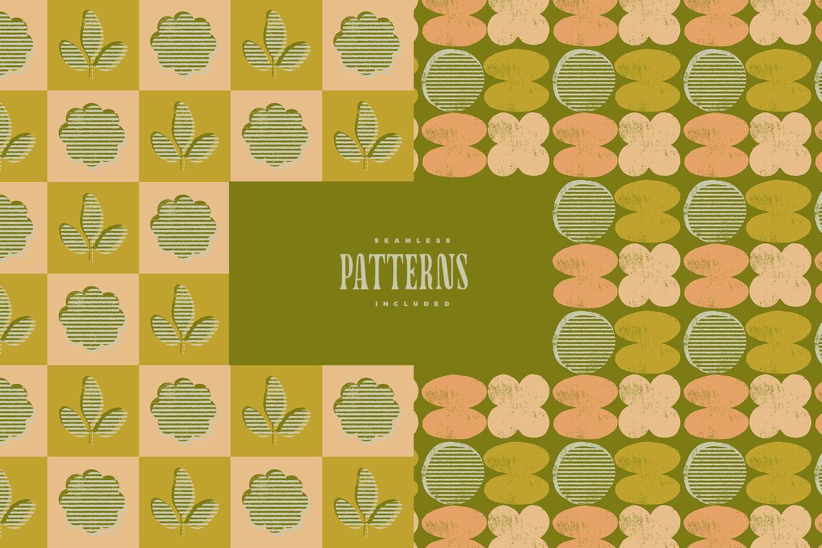 Textured Shapes, Posters & Patterns