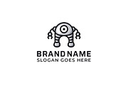 Robot Logo Design, a Branding & Logo Template by pne-design