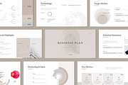 Business Plan Powerpoint Template, a Presentation Template by SlideCo