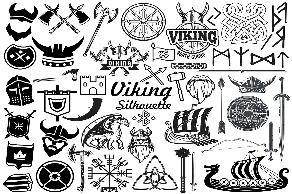 Viking SVG Bundle | Creative Market