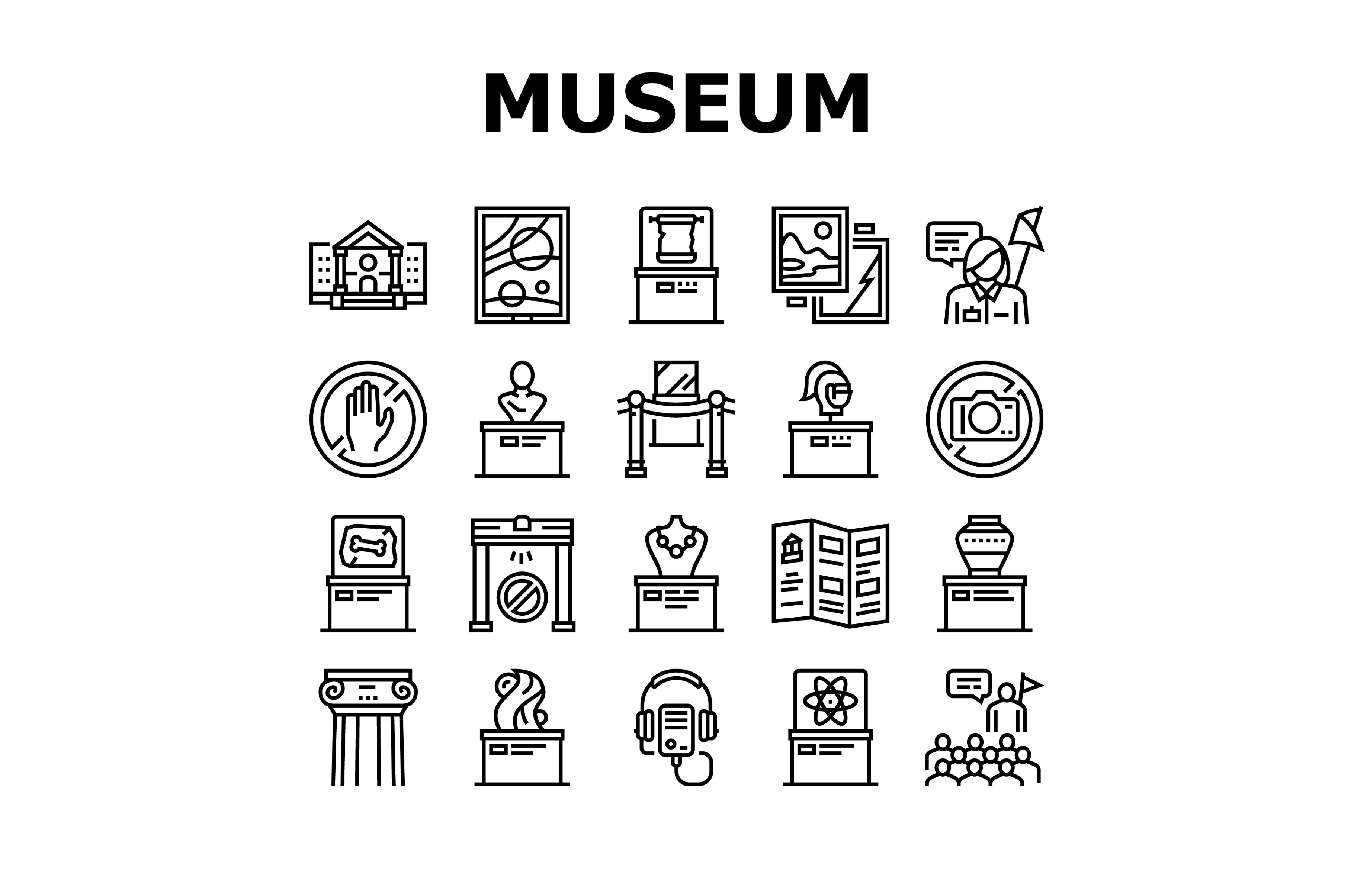 Museum Gallery Exhibit Collection, an Industrial Photo by pikepicture