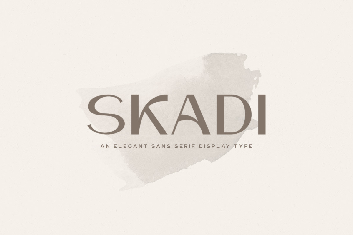 Skadi Typeface, a Font by Tugcu Design Co. | Creative Market