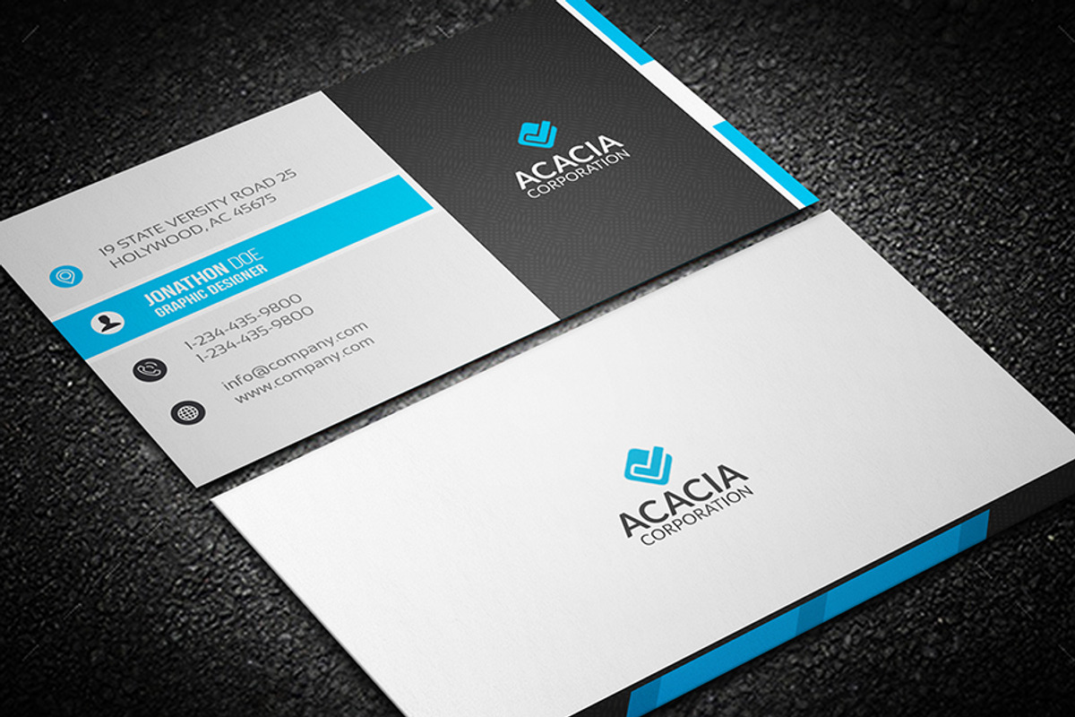 Aj Business Card, a Business Card Template by DesignGhar
