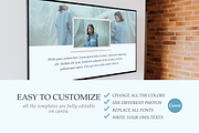 SLIDE Blue Mood CANVA TEMPLATE
