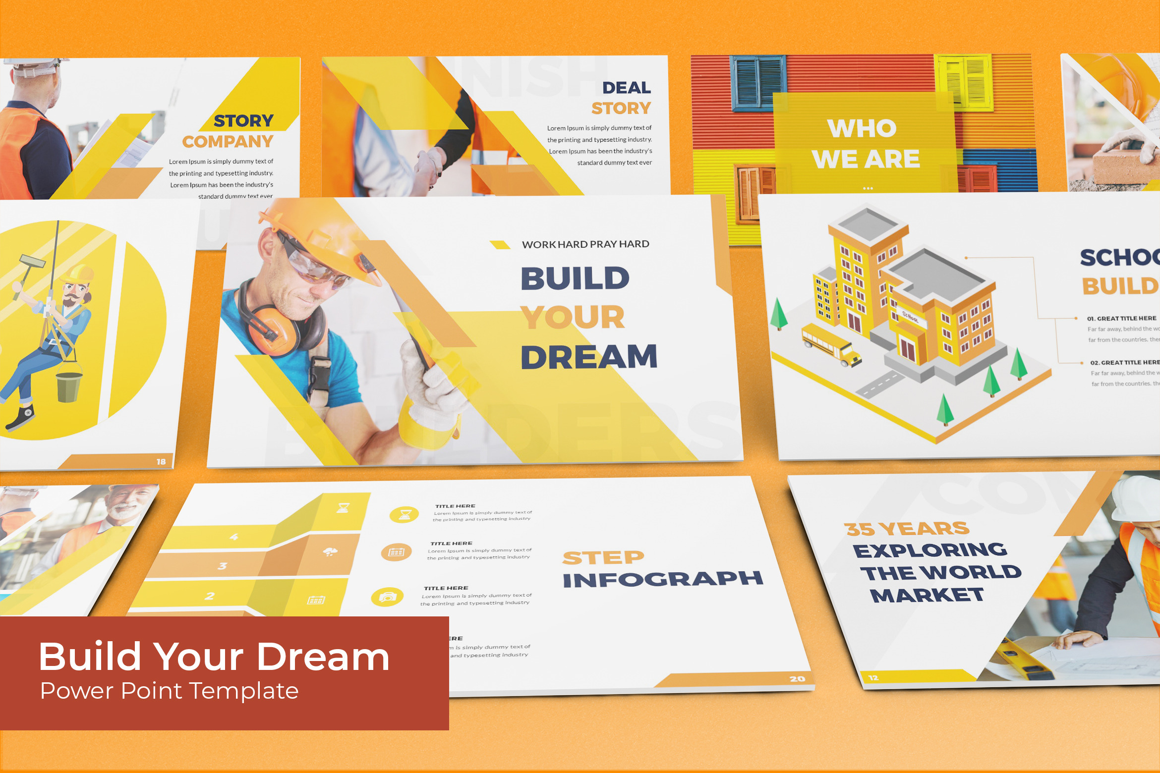 Build Your Dream - Powerpoint, a Presentation Template by KAZ by ...