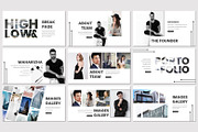 High & Low - Powerpoint Template, a Presentation Template by inspirasign