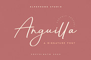 Anguilla - Signature Font