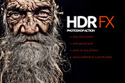 HDR FX Photoshop Action, an Action Add-On by Design Forest