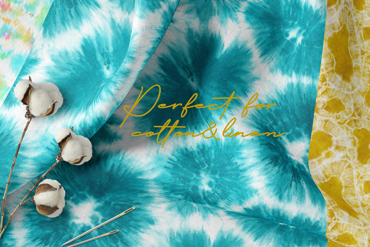 Summer Tie Dye Seamless Patterns, a Pattern Graphic by OlgaRom