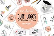 Cute Vector Logos Collection, a Branding & Logo Template by SwitzerShop