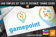 Social Gaming 3D Game Point Logo, a Branding & Logo Template by joyologo