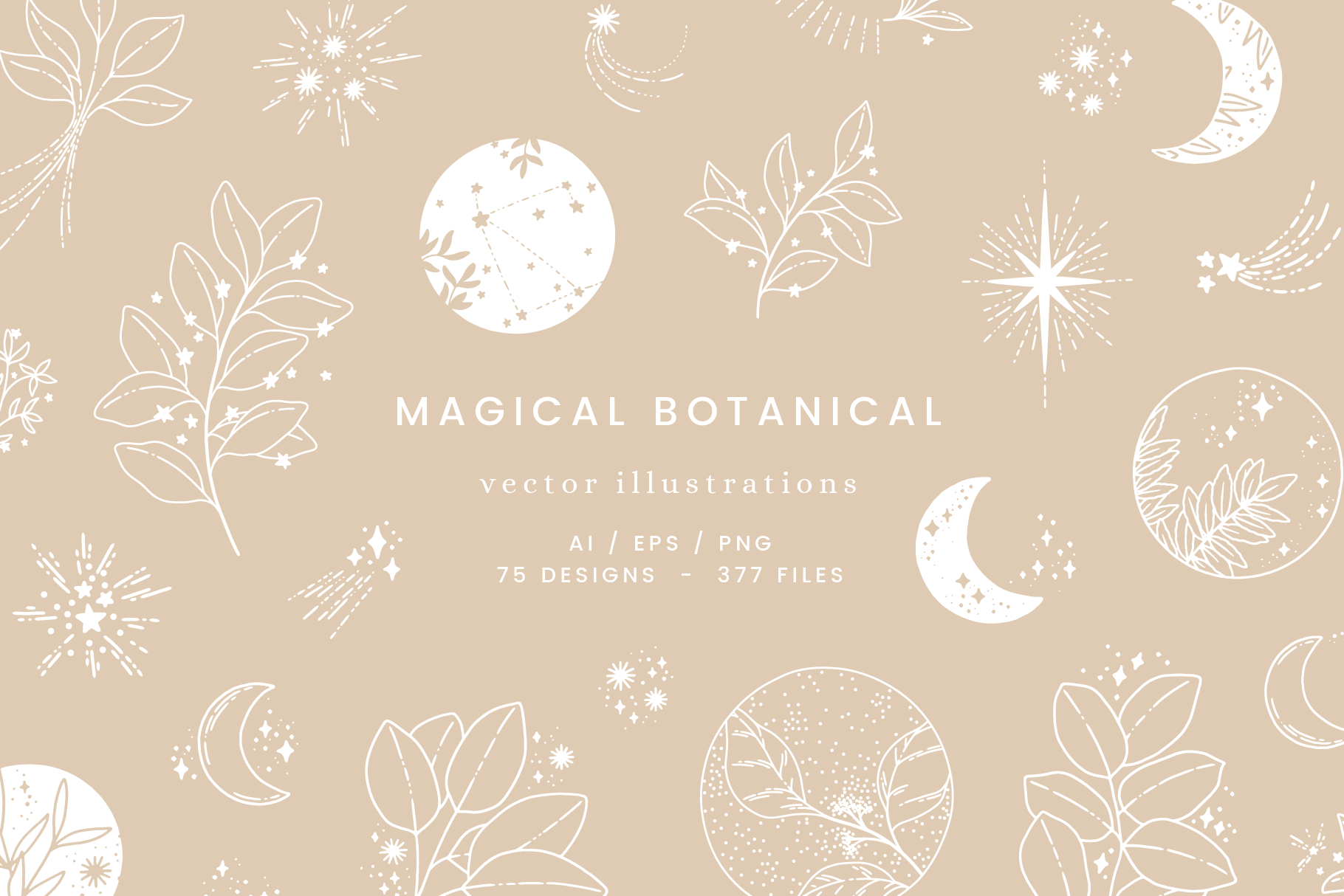 Magical Botanical lllustrations, an Illustration by Emma Webb Studio