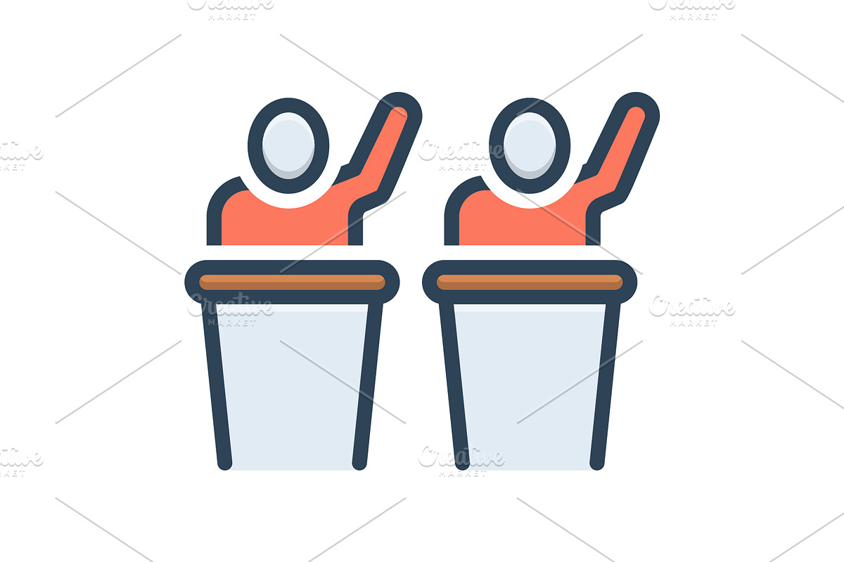 Participation support icon, an Icon by Creative priyanka | Creative Market