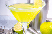 Lime Daiquiri Martini Cocktail, a Food & Drink Photo by Rimma