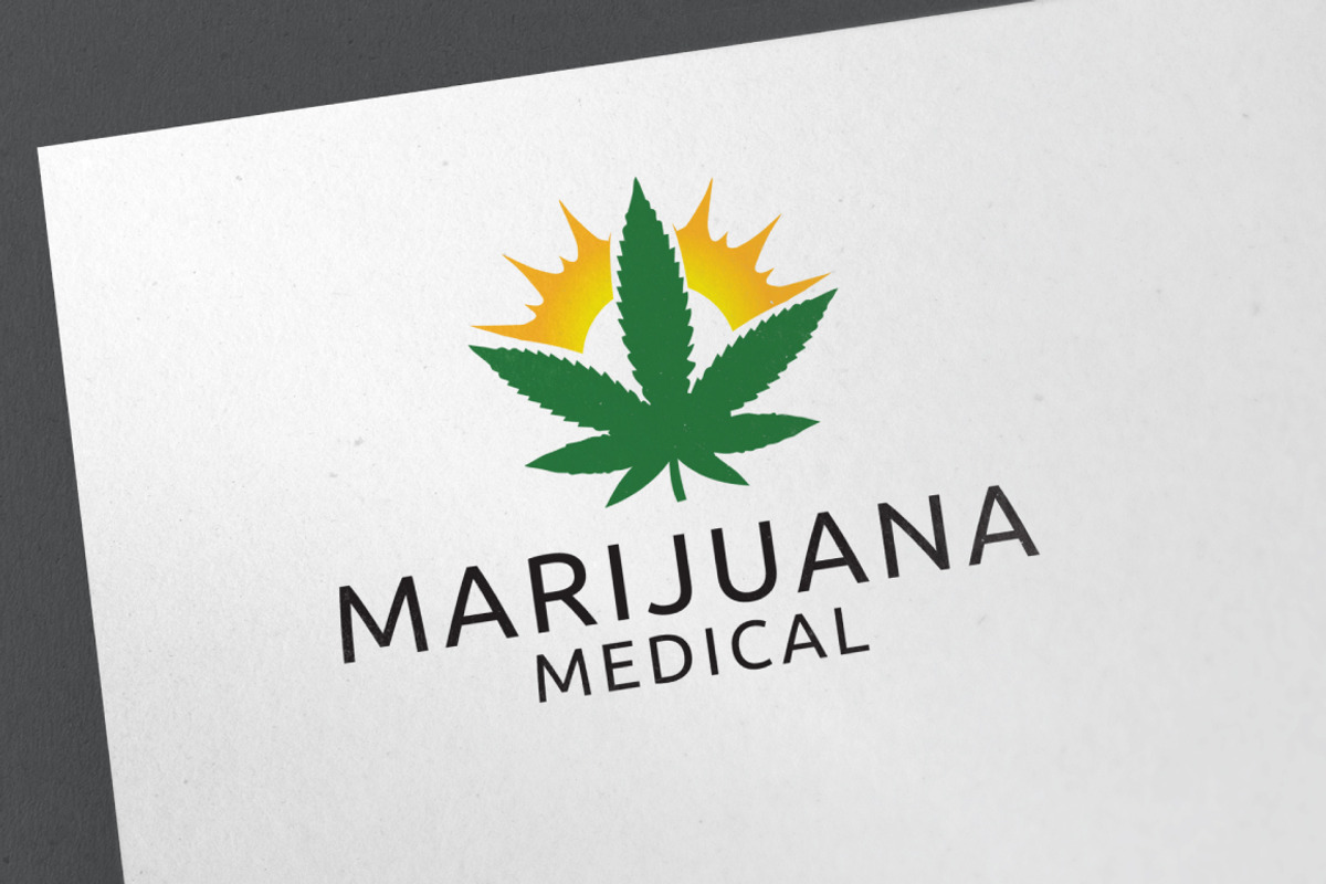 Marijuana Medical Logo, a Branding & Logo Template by emotions76