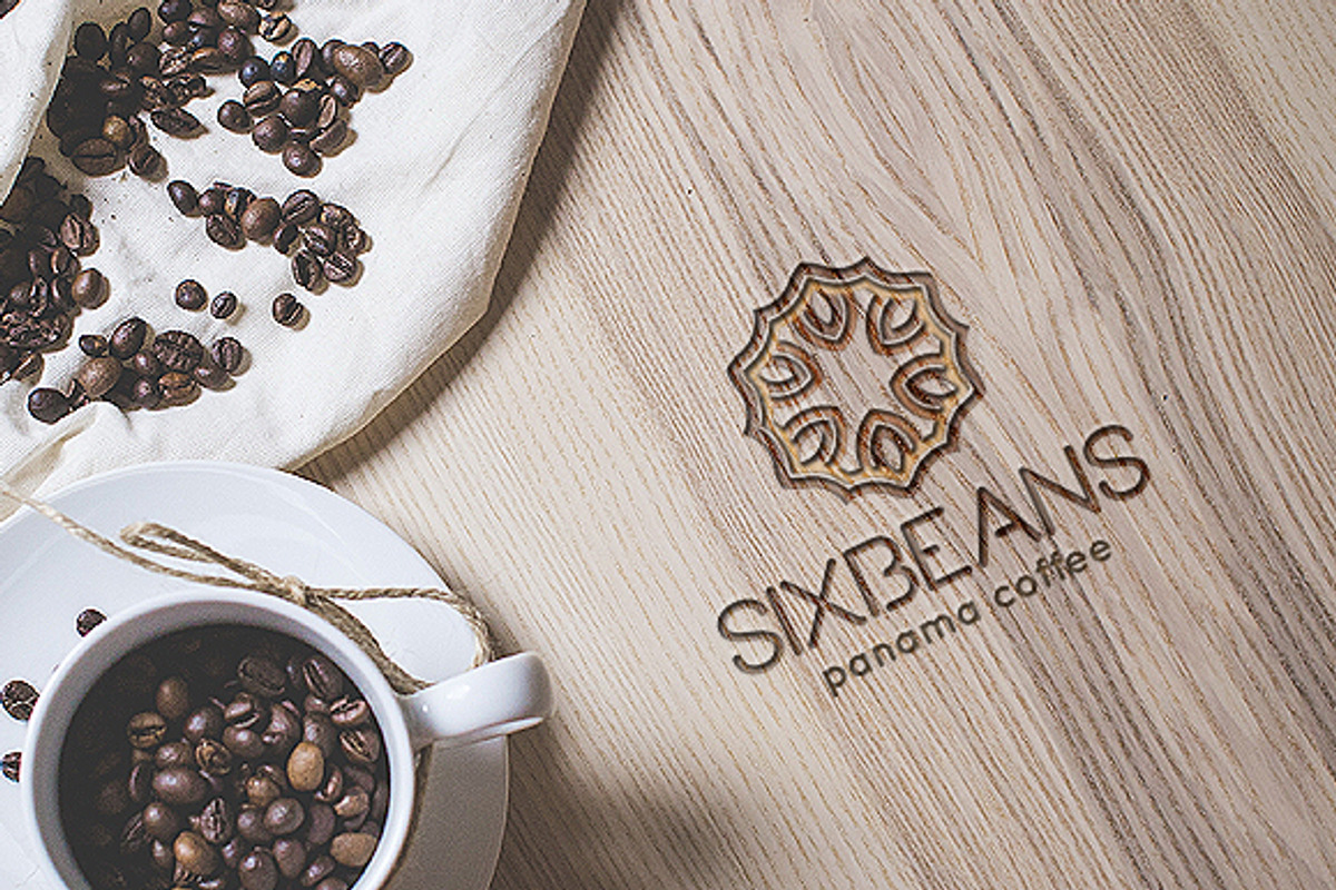 Six Beans Panama Coffee, a Branding & Logo Template by LuisFaus