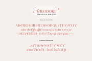 Theodore Serif Font, a Serif Font by Salt & Pepper Designs