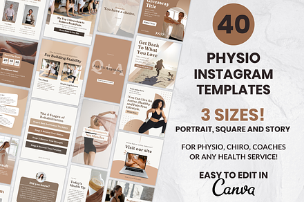 Massage/Physio/Chiro Template Bundle | Creative Market