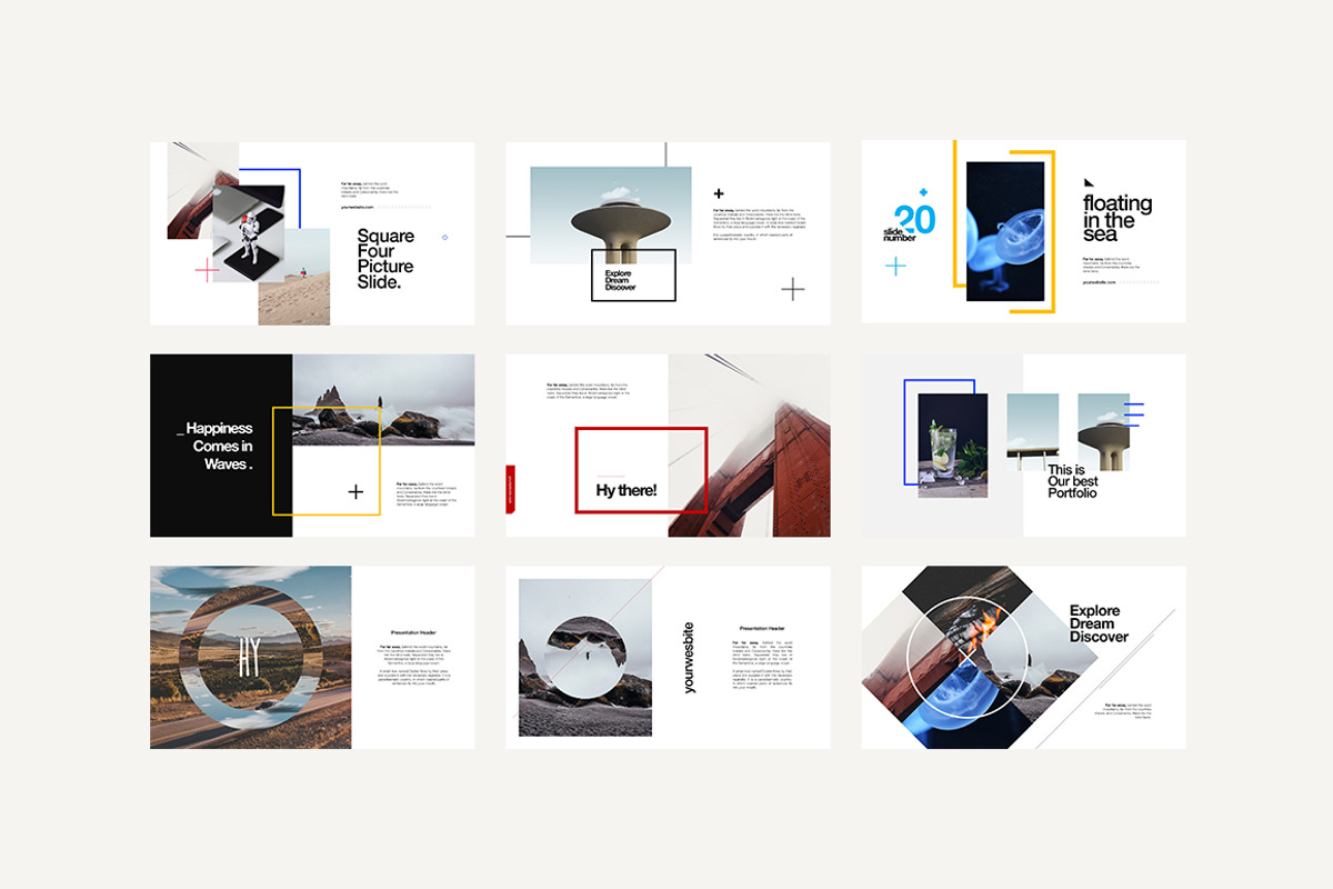 Shape Keynote Template, a Presentation Template by Angkalimabelas
