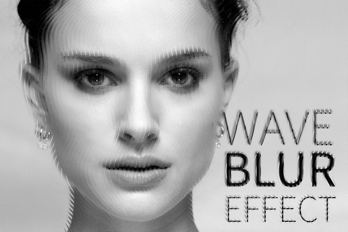 Wave Blur Effect, a Graphic by DesignSomething