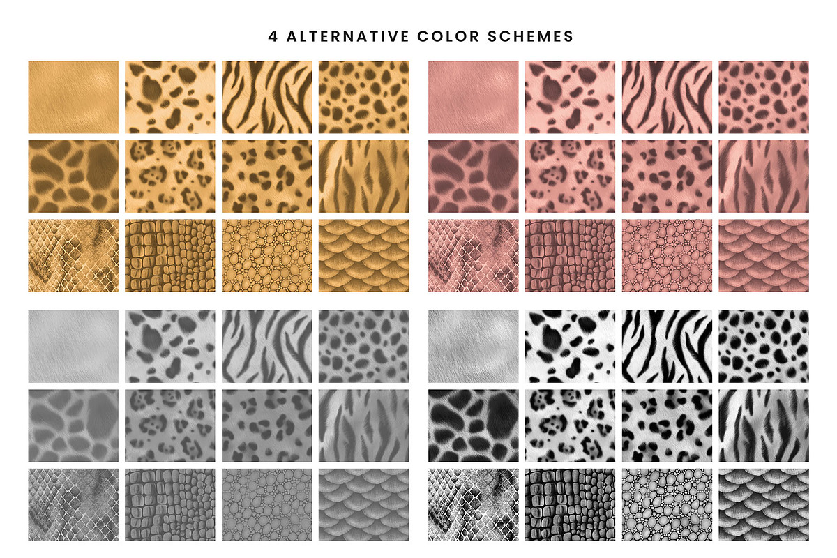 Animal Print Patterns, a Pattern Graphic by DesignerCandies